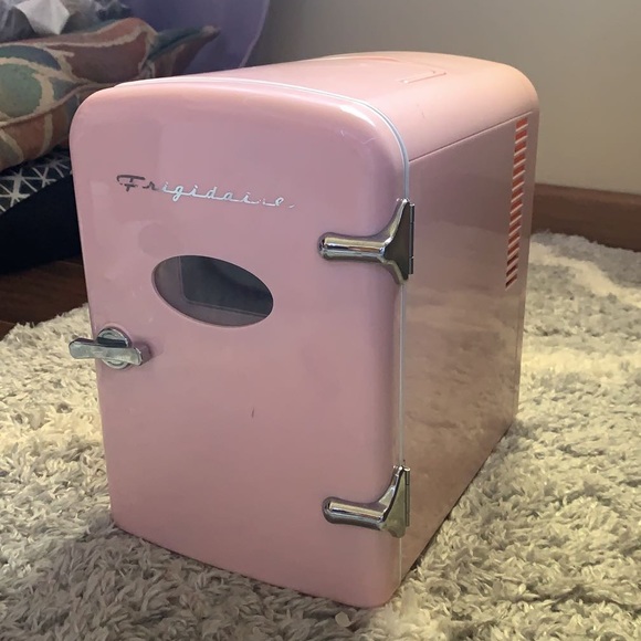 Other | Pink Mini Fridge | Poshmark